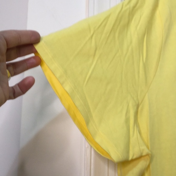 Talbots | Tops | Talbots 3x Yellow T Floral Embroidered Yellow Nwt ...